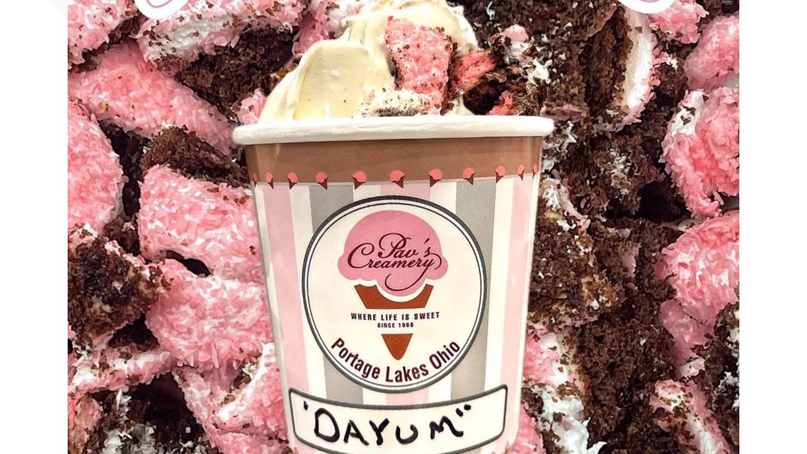 Pav's releases Dayum ice cream inspired by Betsy Kling | wkyc.com