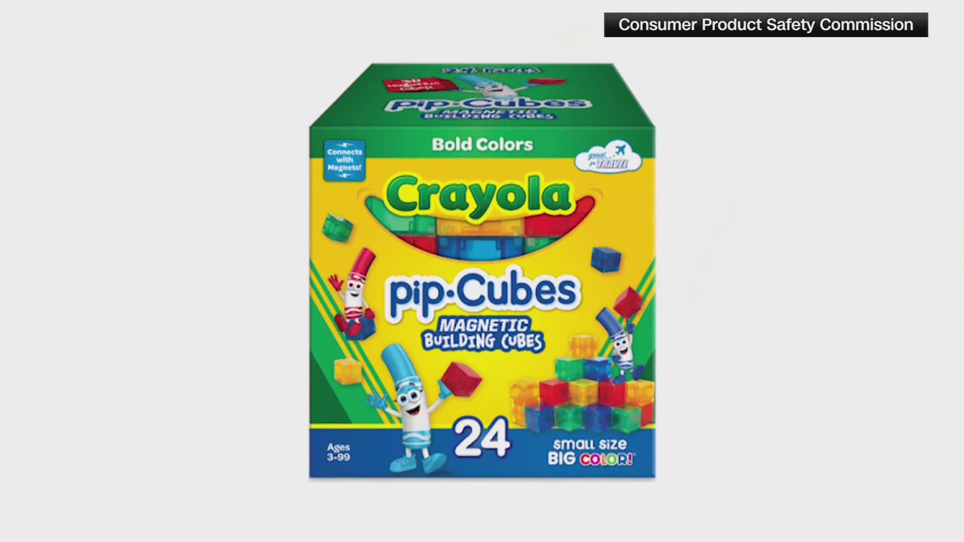Crayola building cubes recalled because of magnet ingestion risk | wkyc.com