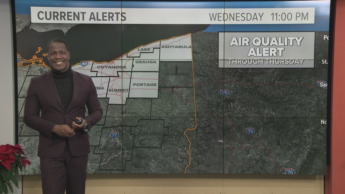 Air quality alert issued for Greater Cleveland, Akron for Thursday ...