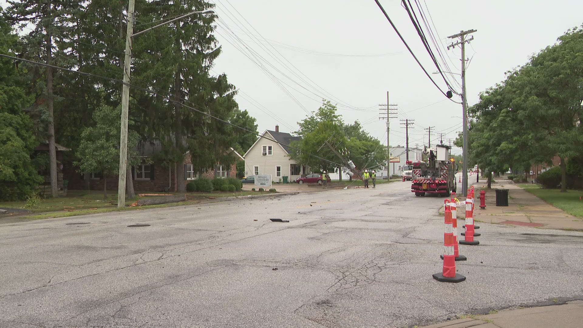 Maple Heights outages reported amid downed power line | wkyc.com