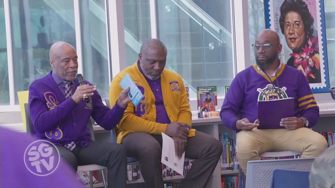 Omega Psi Phi, Brotherhood of Books, Fred Barrett, SGTV | wkyc.com
