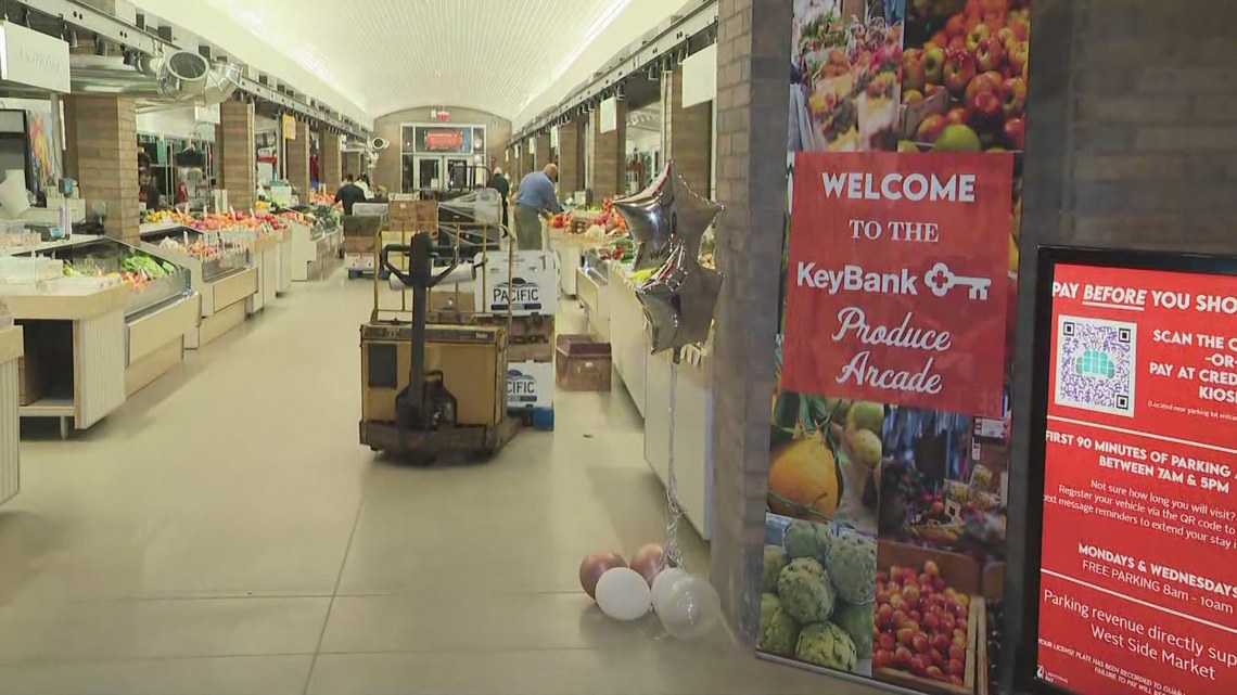 West Side Market in Cleveland opens new KeyBank Produce Arcade | wkyc.com