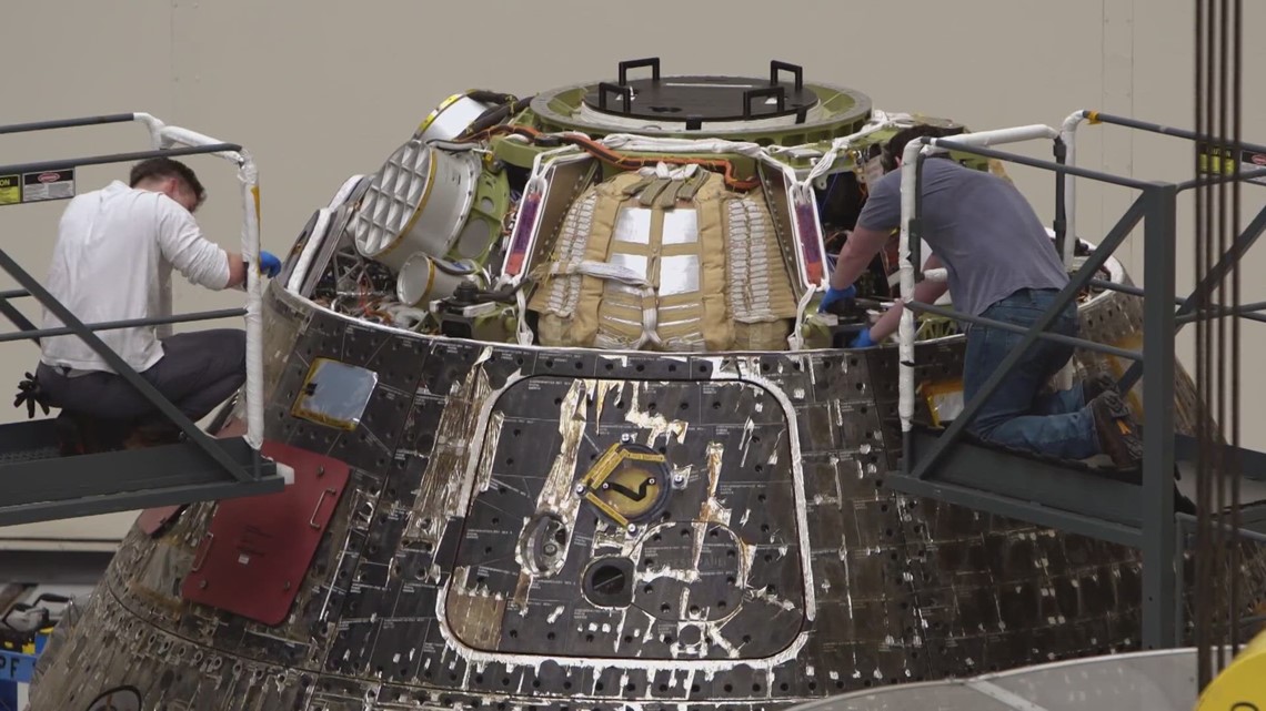 Odysseus lunar lander using technology built in Cleveland at the NASA ...