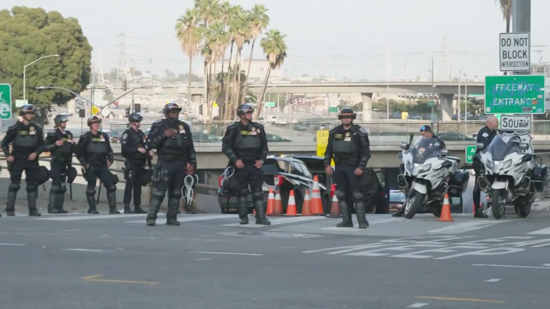 LA protests: Newsom plans to sue Trump over National Guard protest ...