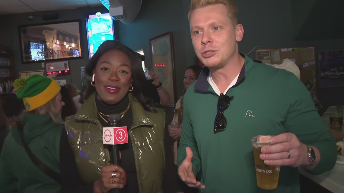 St. Patrick's Day in Cleveland: Kierra Cotton runs into Austin Love at ...