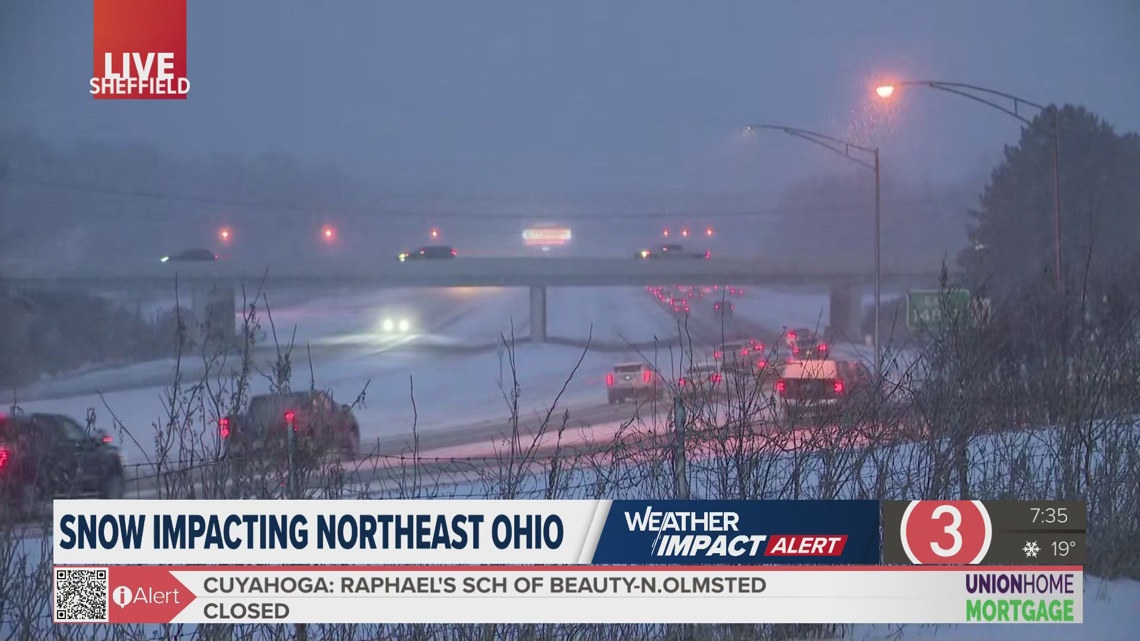 Weather Impact Alert: Traffic updates and road conditions as more snow ...