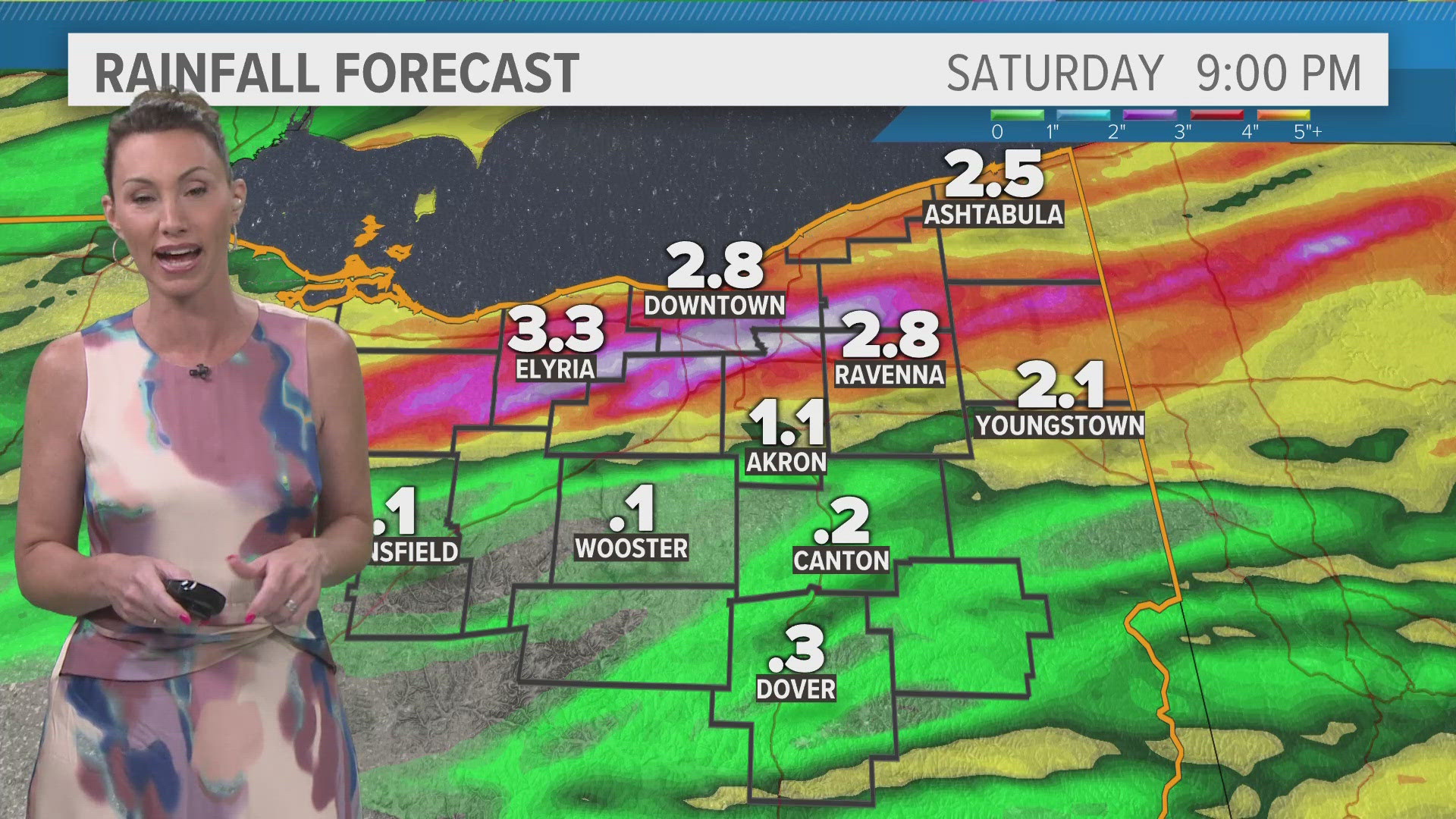 Cleveland weather: Heavy downpours on Saturday in Northeast Ohio | wkyc.com