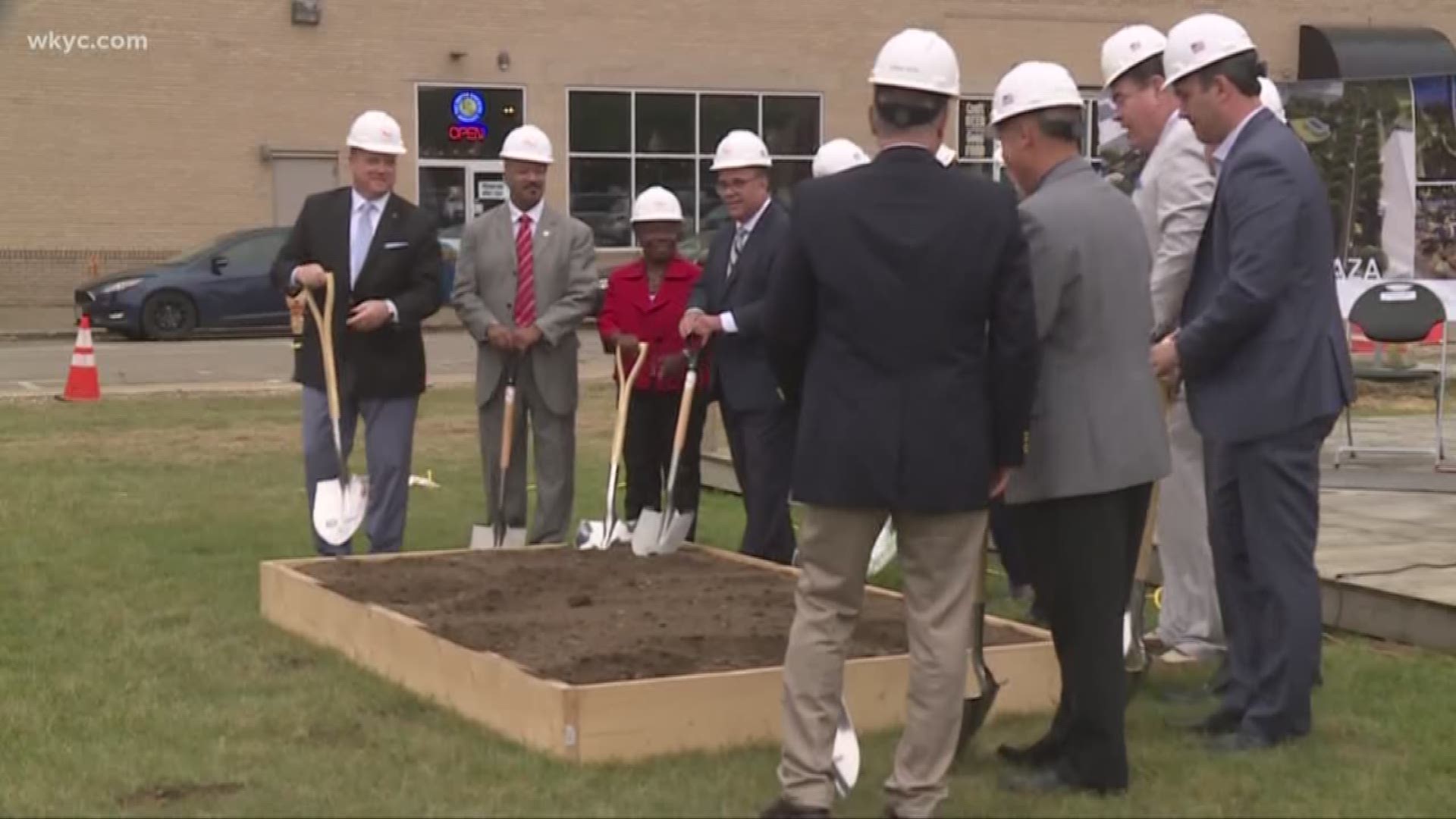 Canton breaks ground on Centennial Plaza | wkyc.com