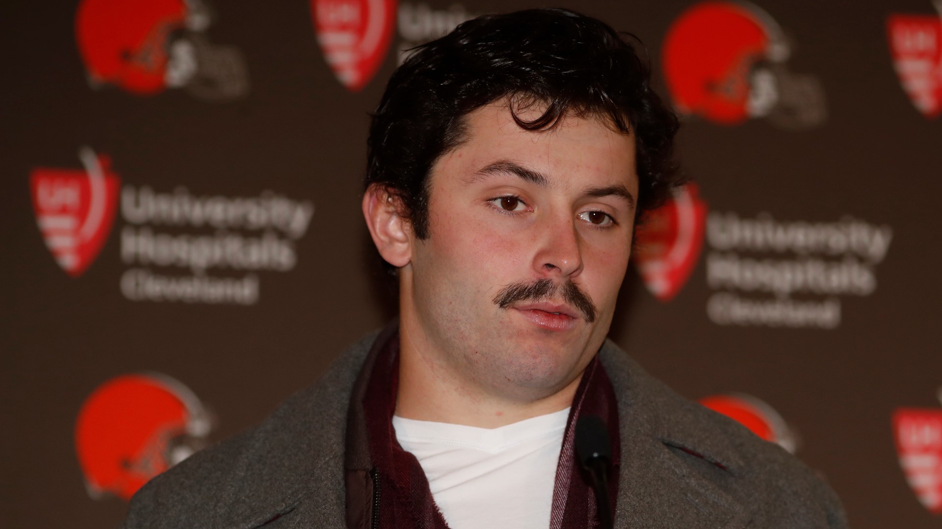 Baker Mayfield's mustache: Social media reacts | wkyc.com