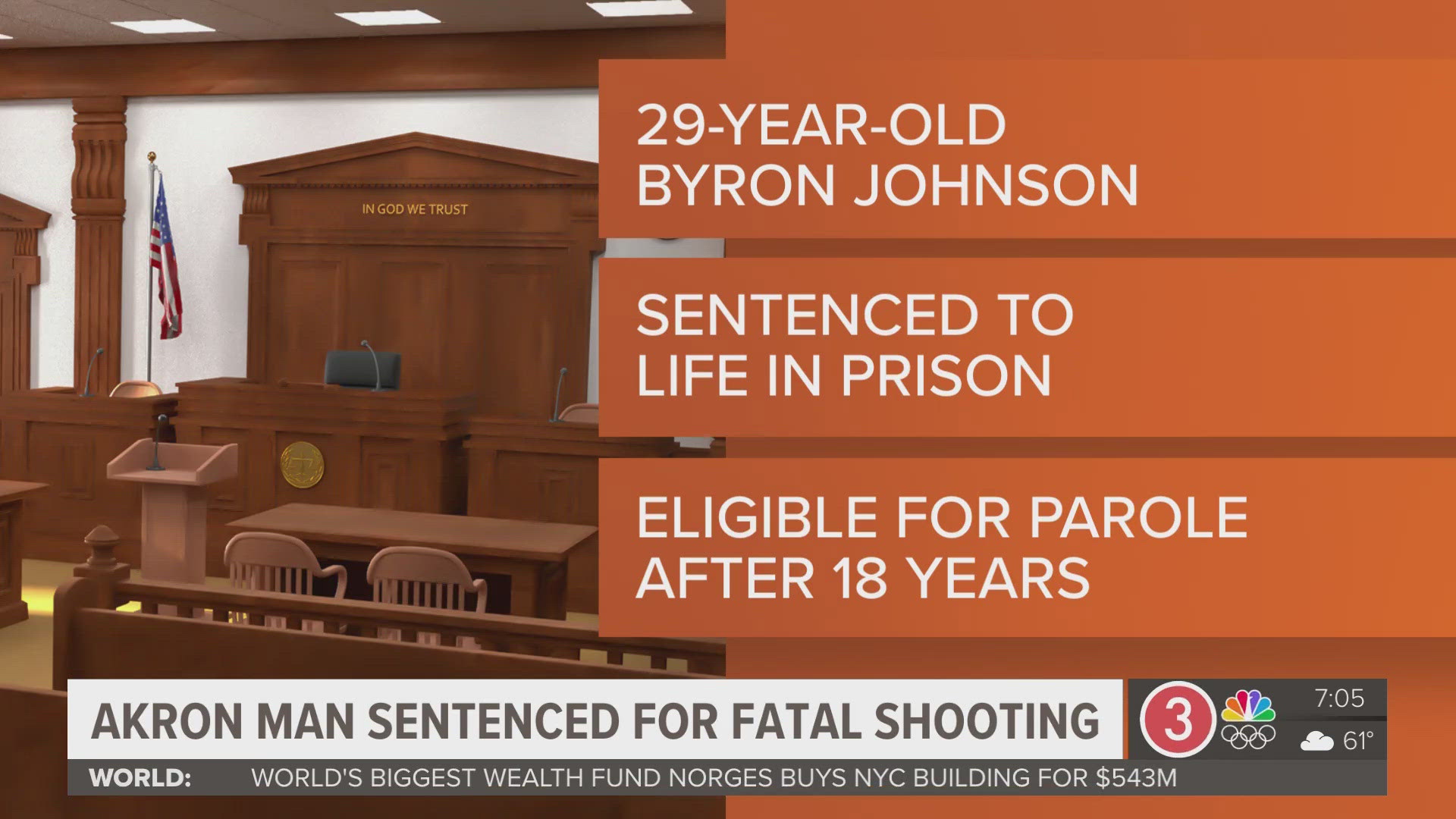 Byron Johnson sentenced to life for Akron murder | wkyc.com