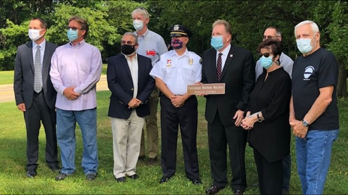 Portion of Route 2 dedicated for fallen Mentor police officer | wkyc.com