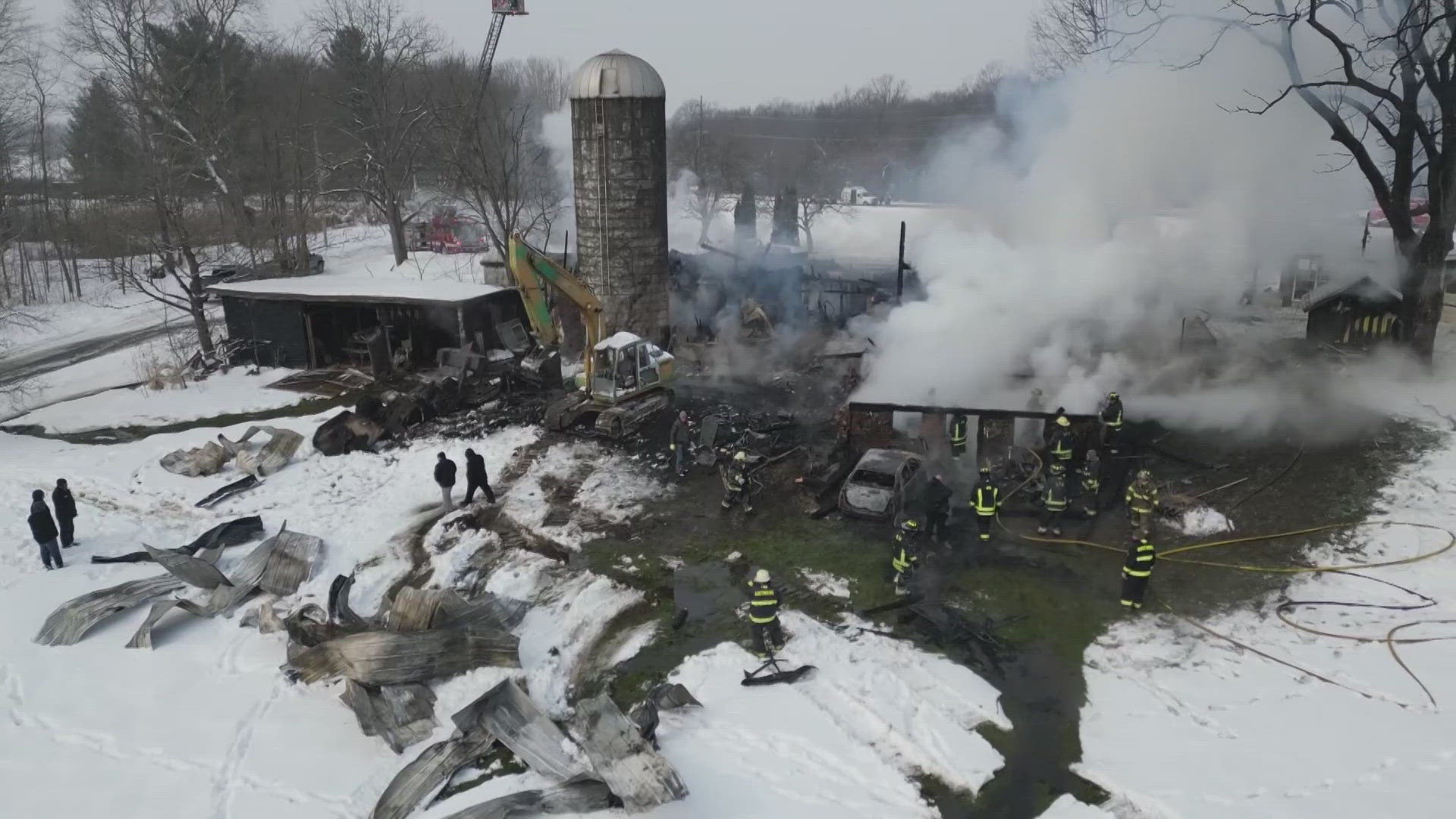 State fire marshal reports 3 dead, 3 injured from barn fire in ...