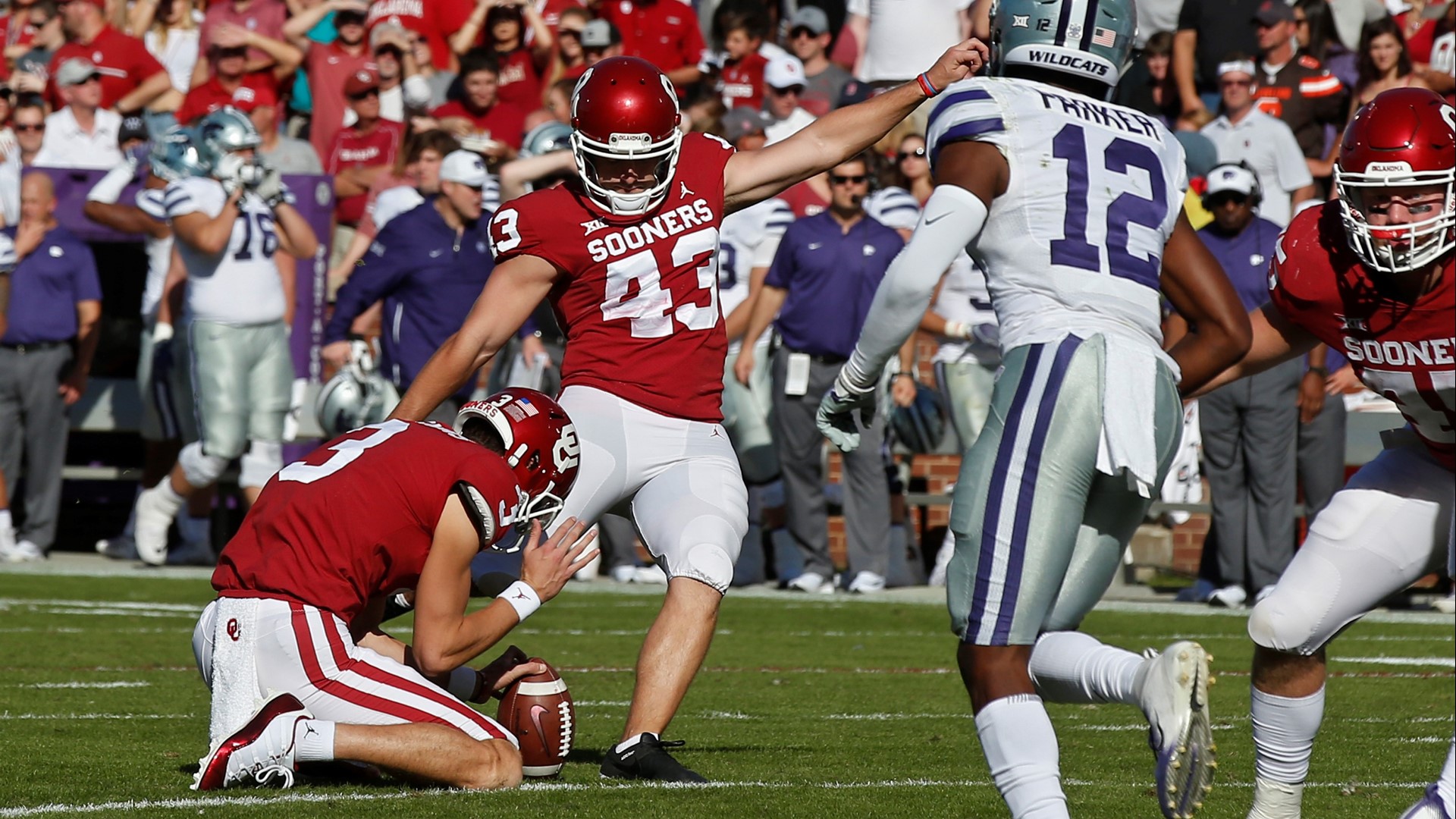 Austin Seibert got competitive spirit from Cleveland Browns QB Baker ...