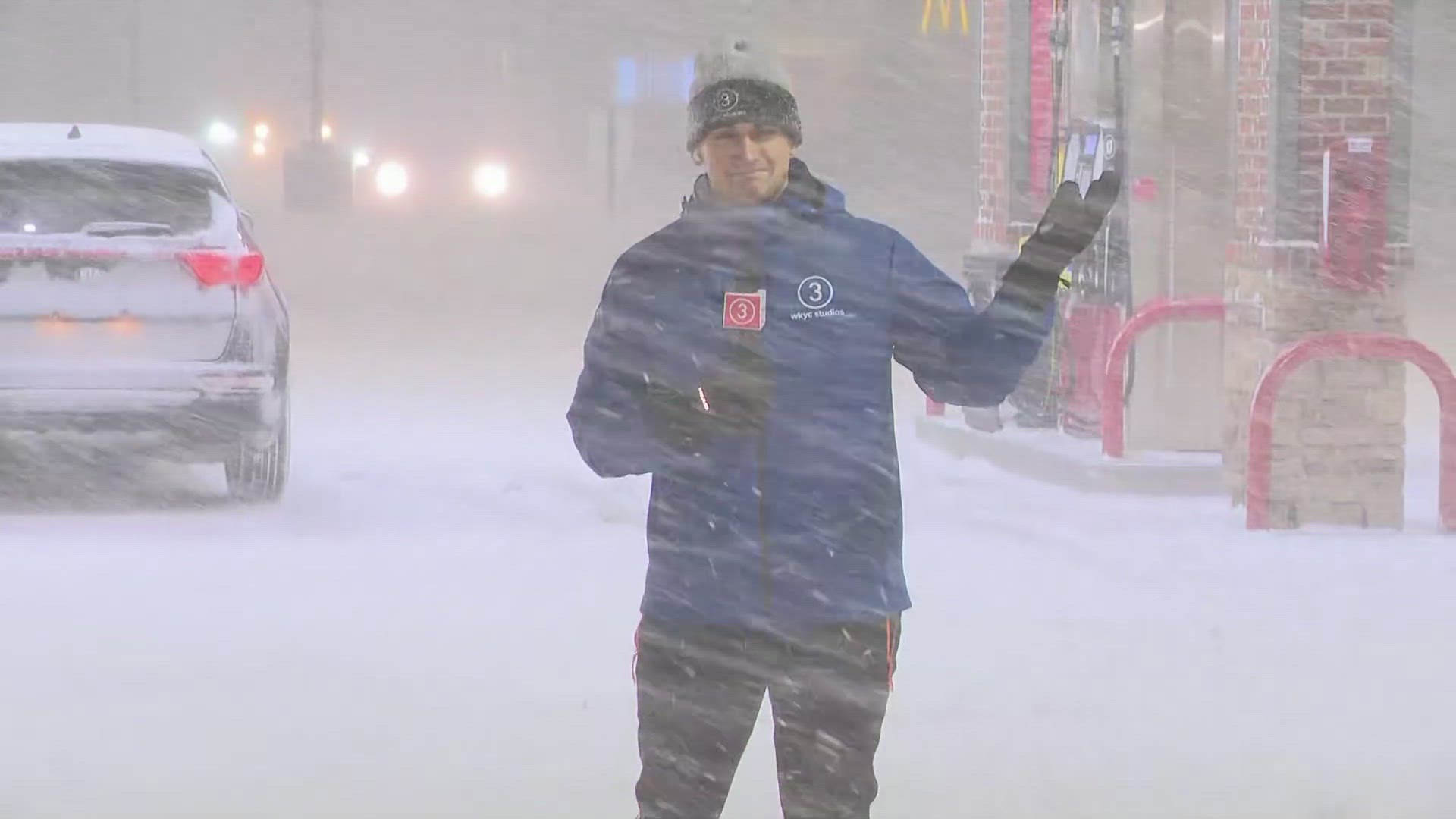 Traffic and weather updates as lake effect snow and strong winds hit ...