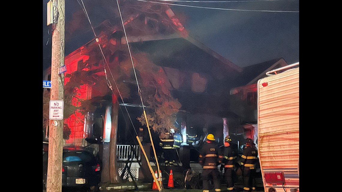 Ohio Highway Patrol officers evacuate residents in Cleveland fire ...