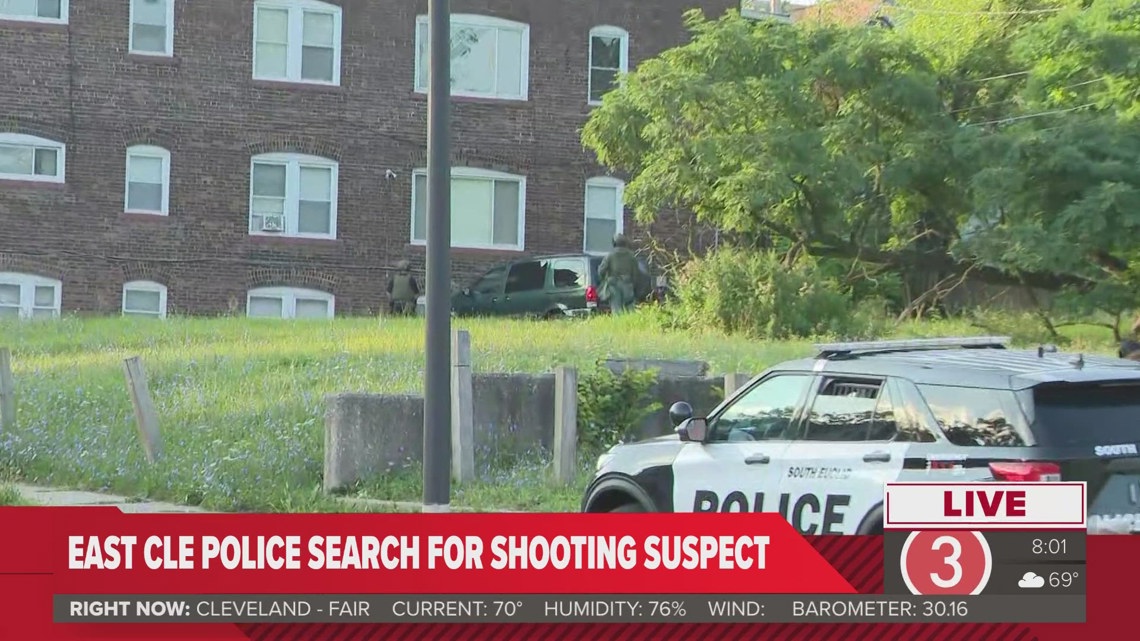 SWAT members continue to search for suspect in East Cleveland police ...