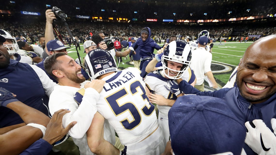 The Latest: Rams clinch Super Bowl berth with 26-23 OT win | wkyc.com