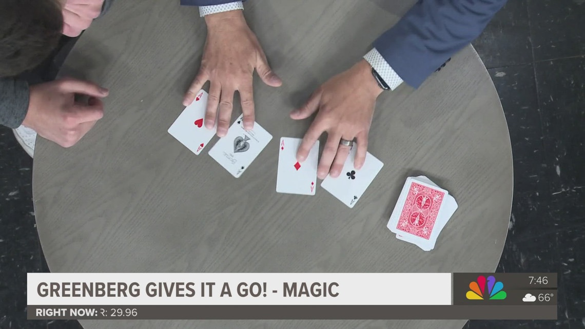 Magician Brian Masters visits WKYC Studios with amazing card magic ...