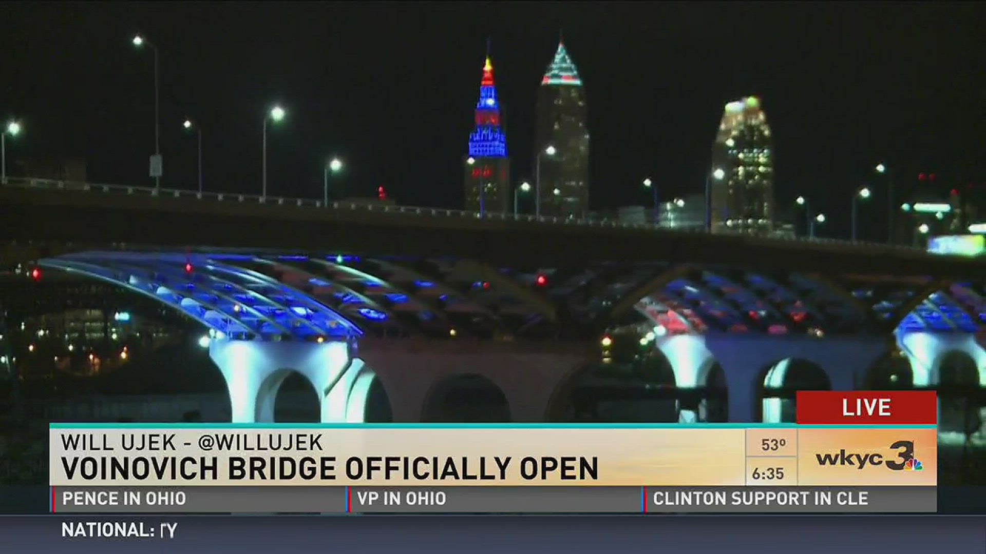 George Voinovich Bridge reopens after five years of construction | wkyc.com