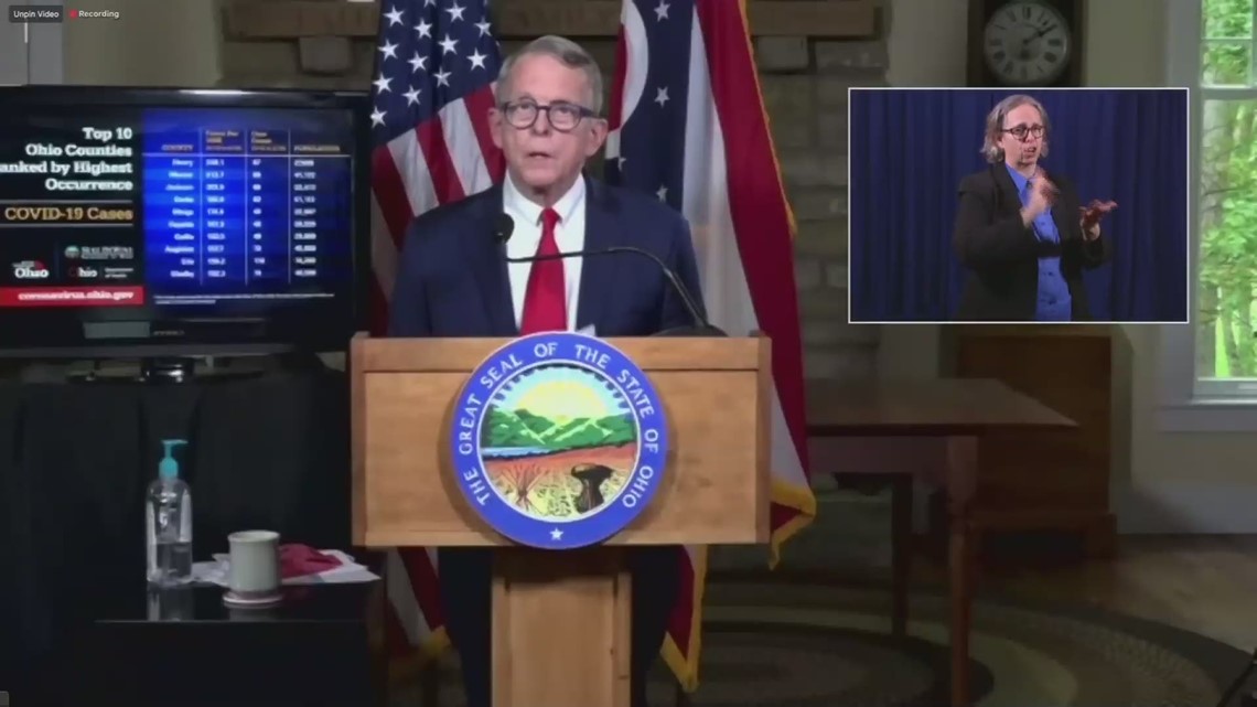 Watch again: Gov. DeWine holds COVID-19 briefing in Columbus | wkyc.com