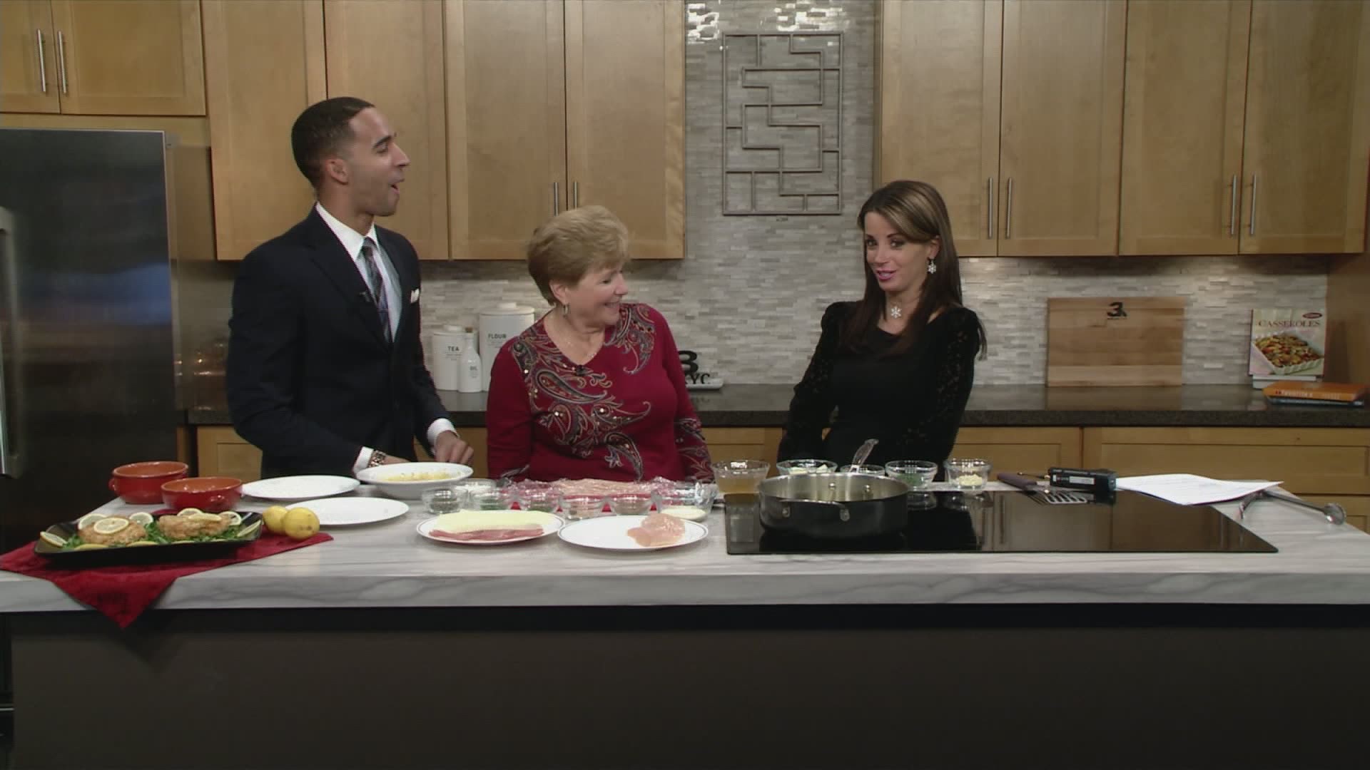 Loretta Paganini- Culinary Expert Prepares Stuffed Chicken Involtini ...