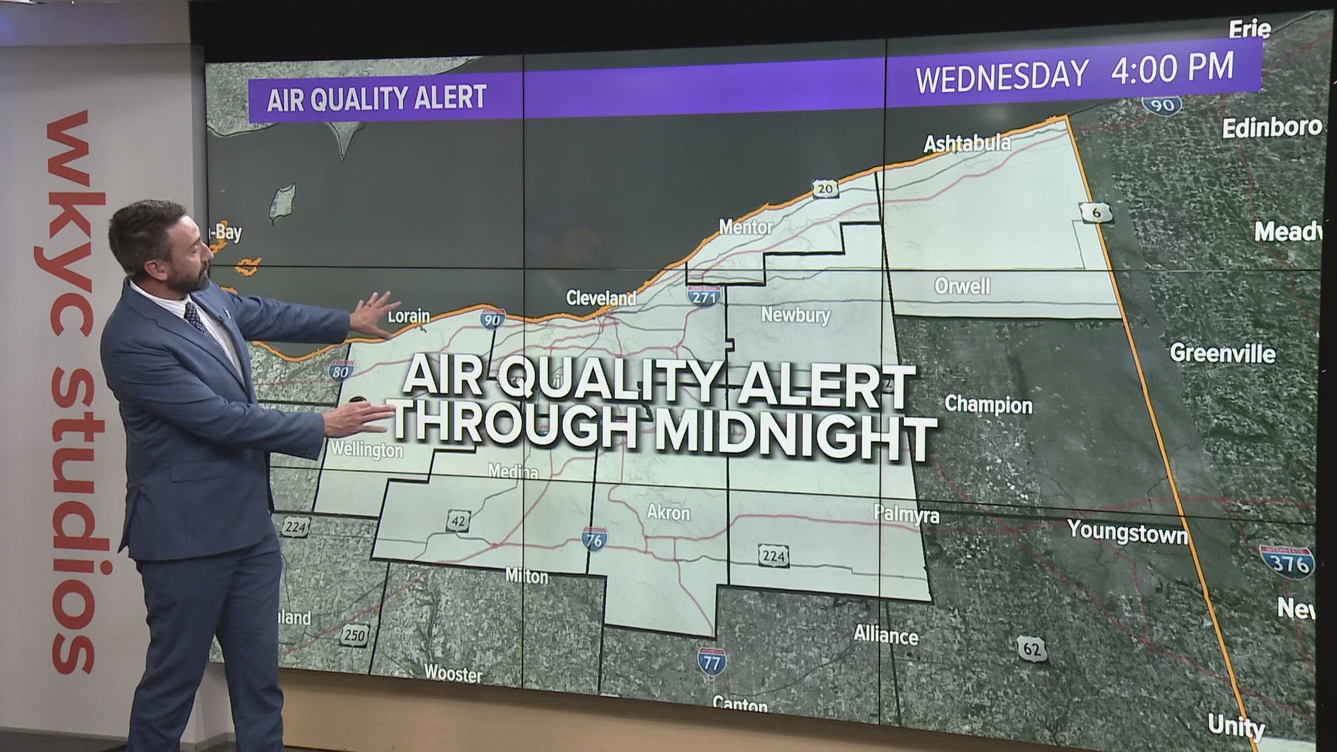 Air Quality Alert issued for unhealthy levels in Northeast Ohio | wkyc.com