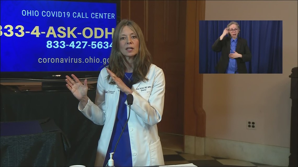 Dr. Amy Acton: Ohio 'won't be running back to mass gatherings any day ...