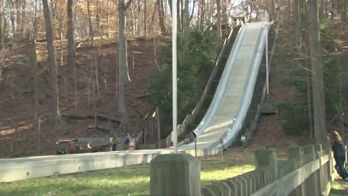 Cleveland Metroparks toboggan chutes now open in Strongsville | wkyc.com