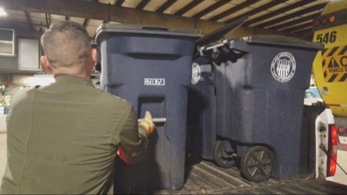 Akron placing 'Oops' tags on recycling bins to help residents 'Recycle ...