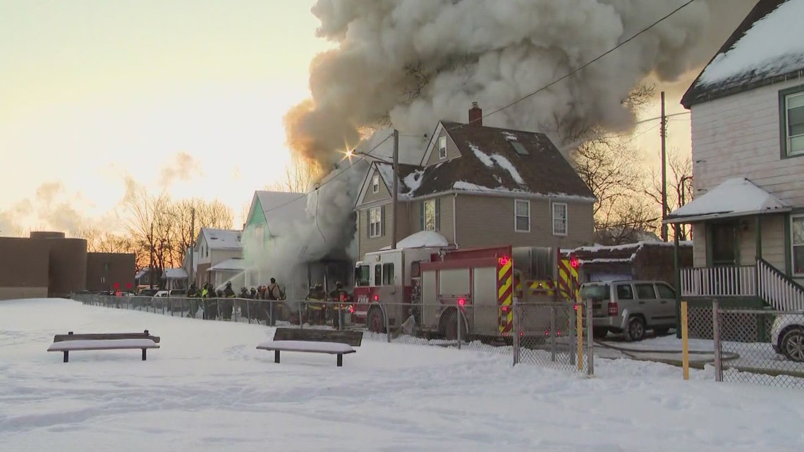 Man taken to hospital following fire at home in Cleveland's Tremont ...