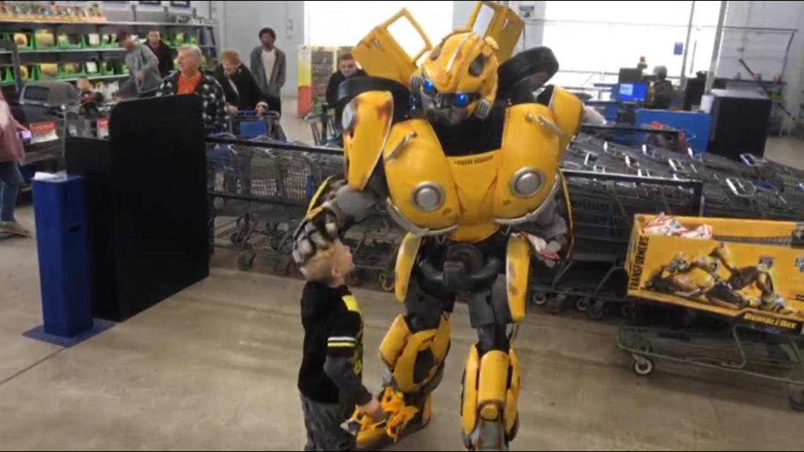 Bumblebee the Transformer tours Northeast Ohio | wkyc.com