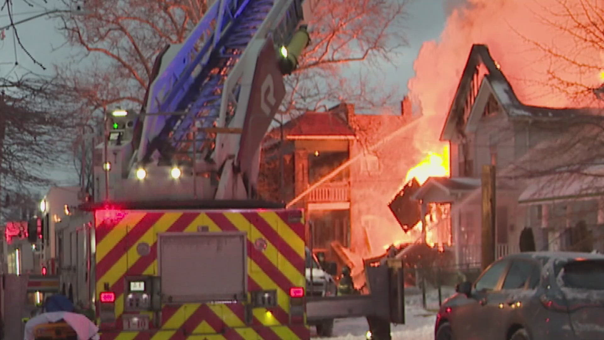 Cleveland fire: Blaze spreads between 2 homes on East 114th Street, 8 ...