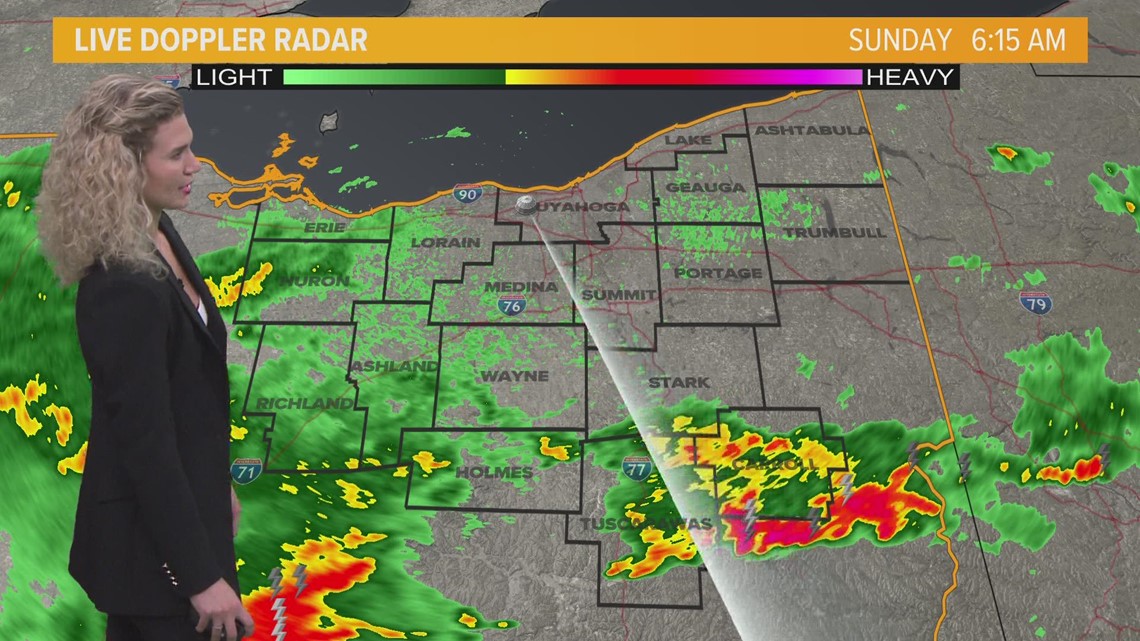 Northeast Ohio weather forecast: Scattered showers on the way | wkyc.com