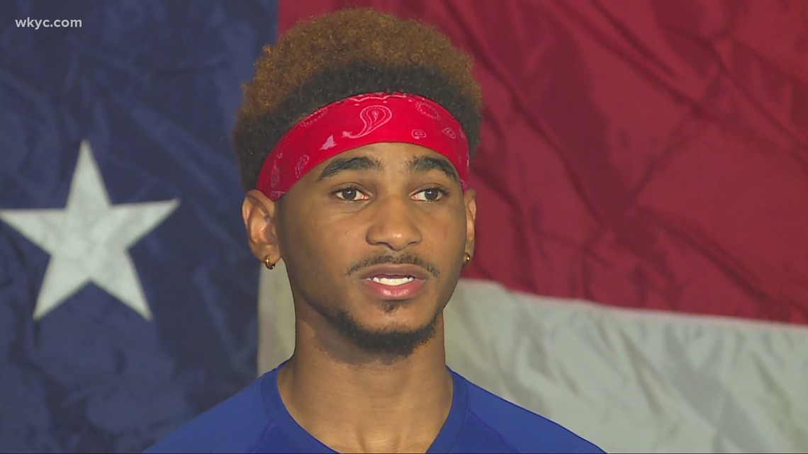 Tokyo Olympics: Cleveland boxer Delante Tiger Johnson wins fight | wkyc.com