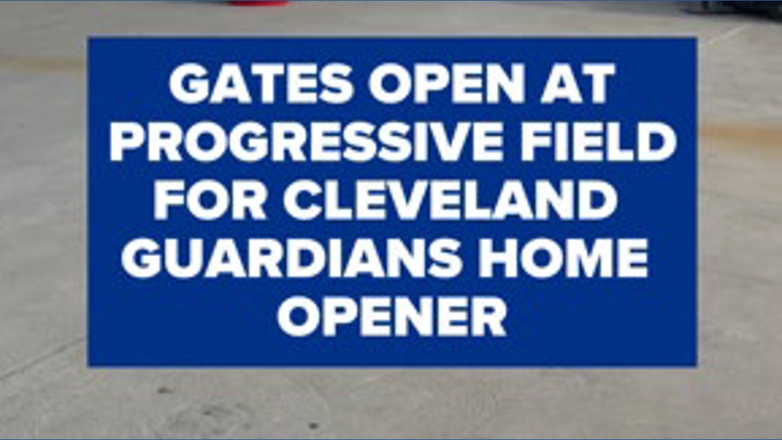 Cleveland Guardians home opener: Gates open at Progressive Field | wkyc.com