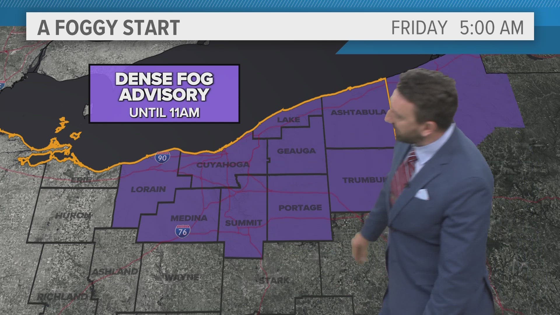 Dense Fog Advisory in Northeast Ohio: Cleveland, Akron included | wkyc.com