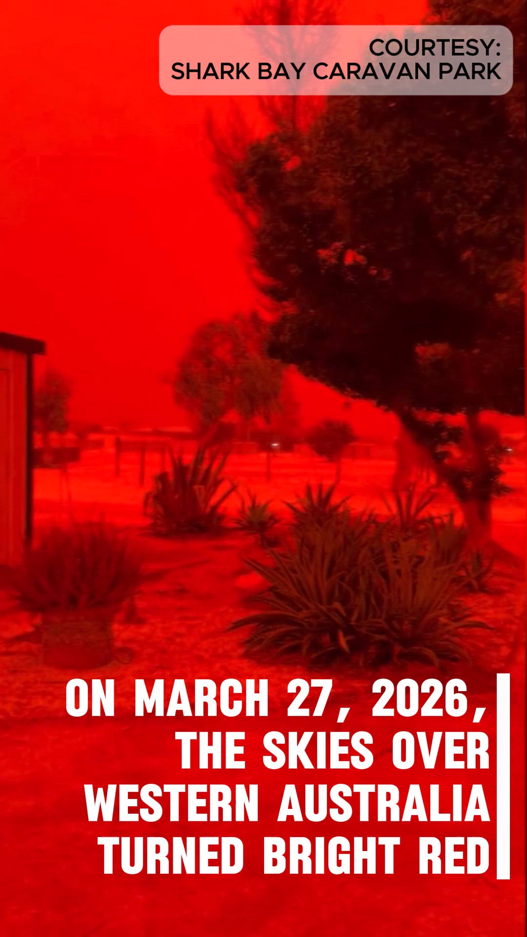 Skies turn bright red over Western Australia | wkyc.com