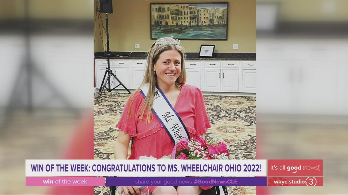 Ms. Wheelchair Ohio 2022 Krista Allison of Berea advocates for ...