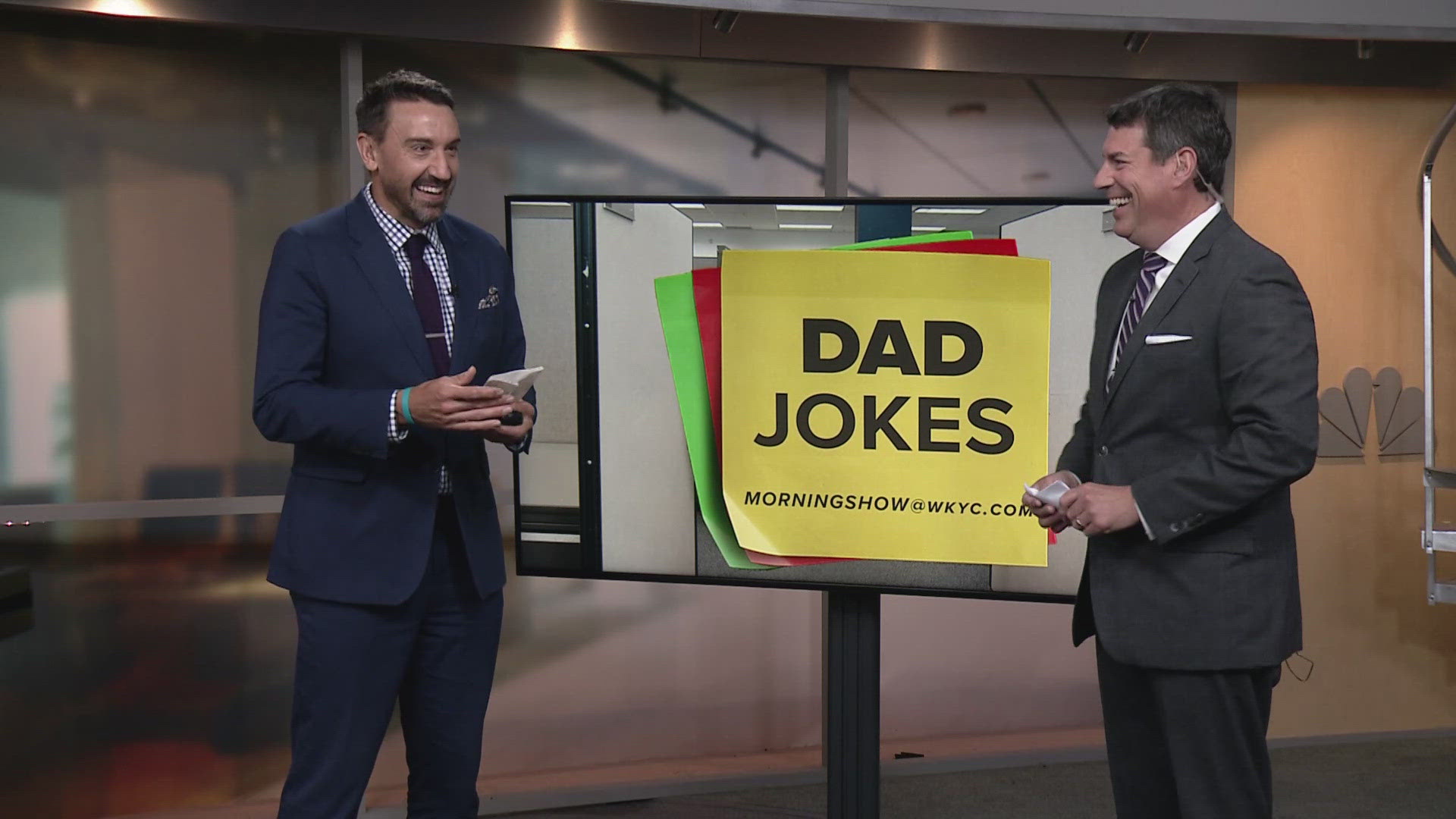 Dad jokes with 3News’ Matt Wintz and Dave Chudowsky: 'I pulled a muscle ...
