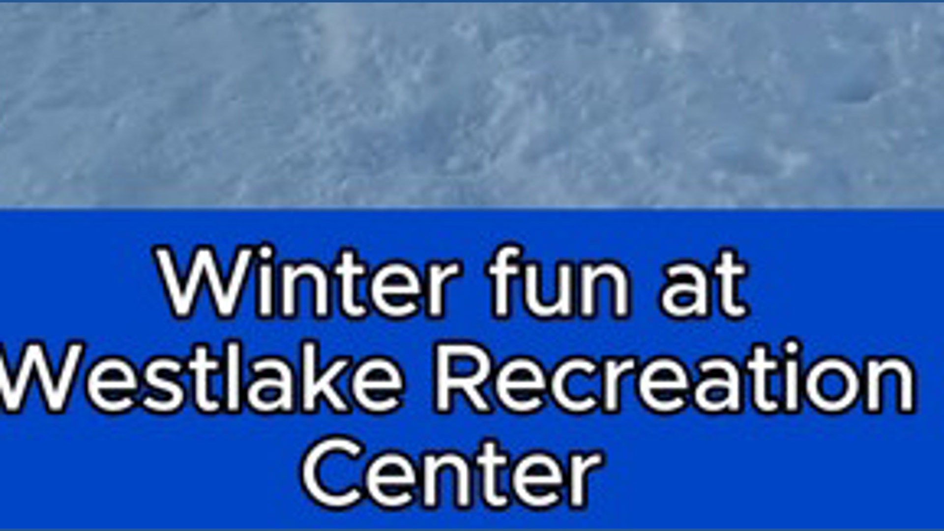 Sledding hill fun at Westlake Recreation Center | wkyc.com