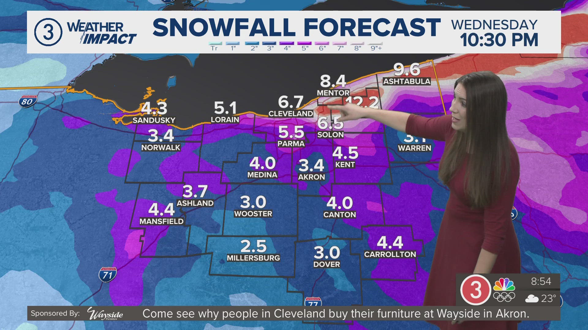 Cleveland weather forecast: Tracking snow ahead of the New Year | wkyc.com