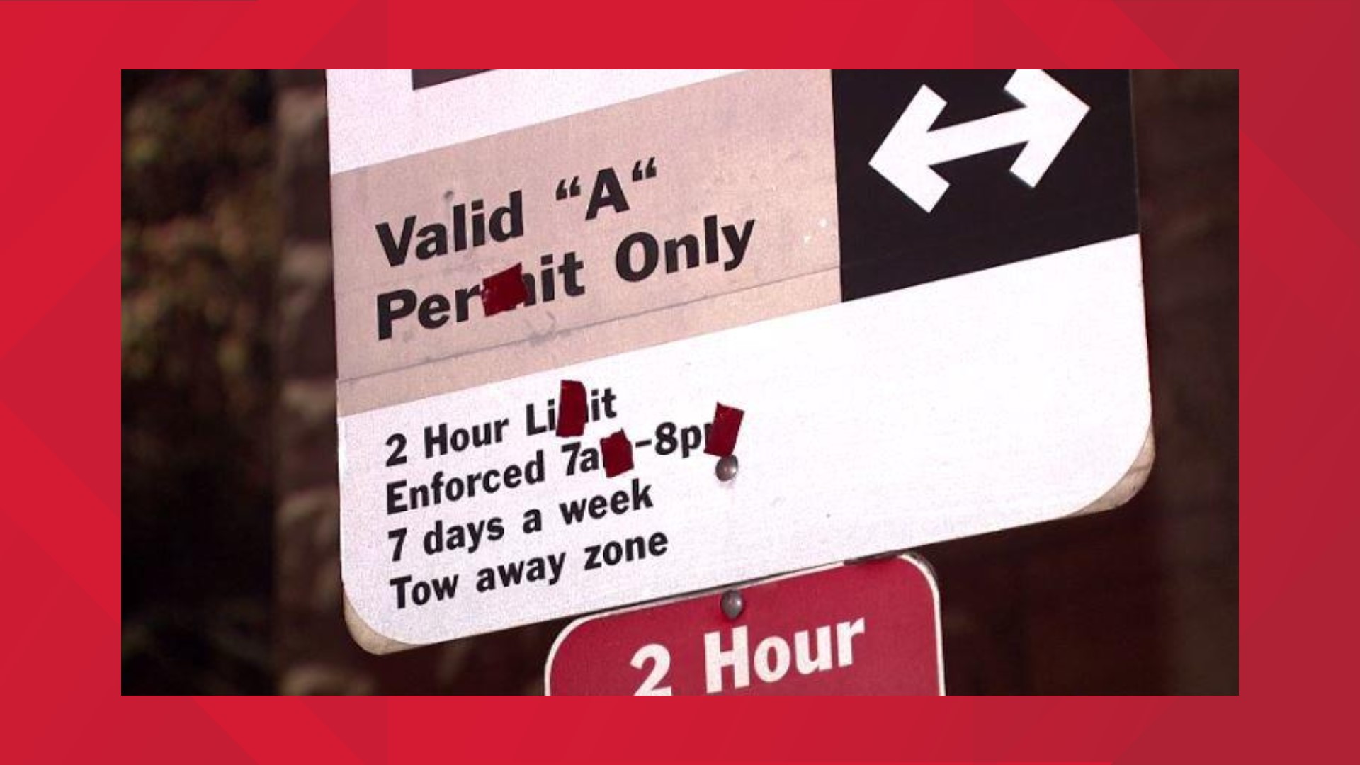 The letter 'M' crossed out on OSU campus ahead of Michigan game | wkyc.com