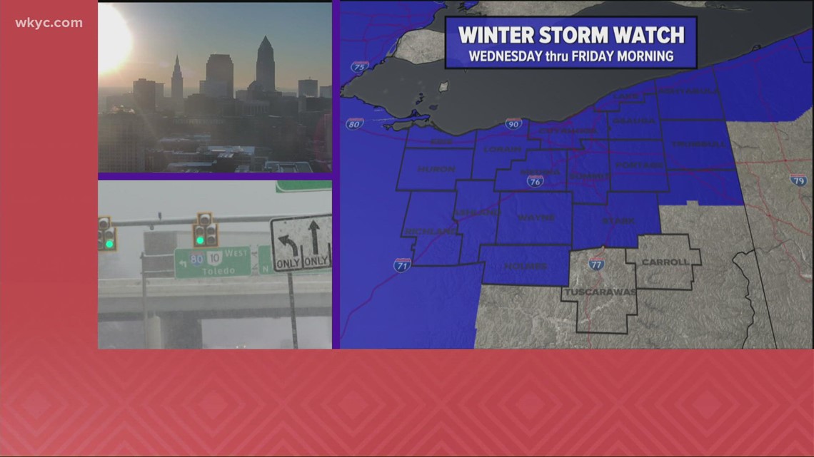Cleveland Weather: Winter Storm on the way: tracking the timing for ...