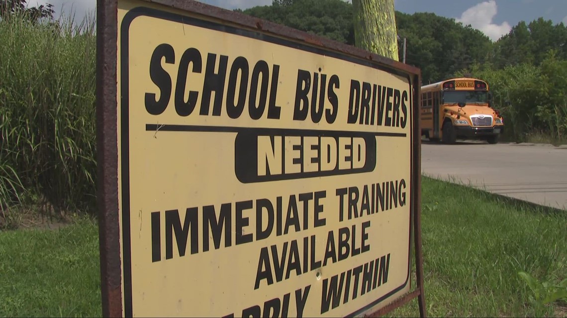 School districts across Northeast Ohio dealing with bus driver shortage | wkyc.com