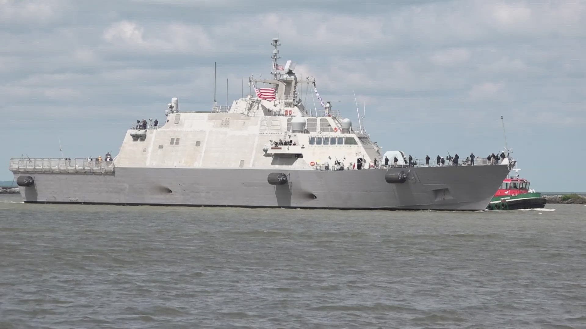 Uss Cleveland Arrives In Cleveland Ahead Of Historic Commissioning