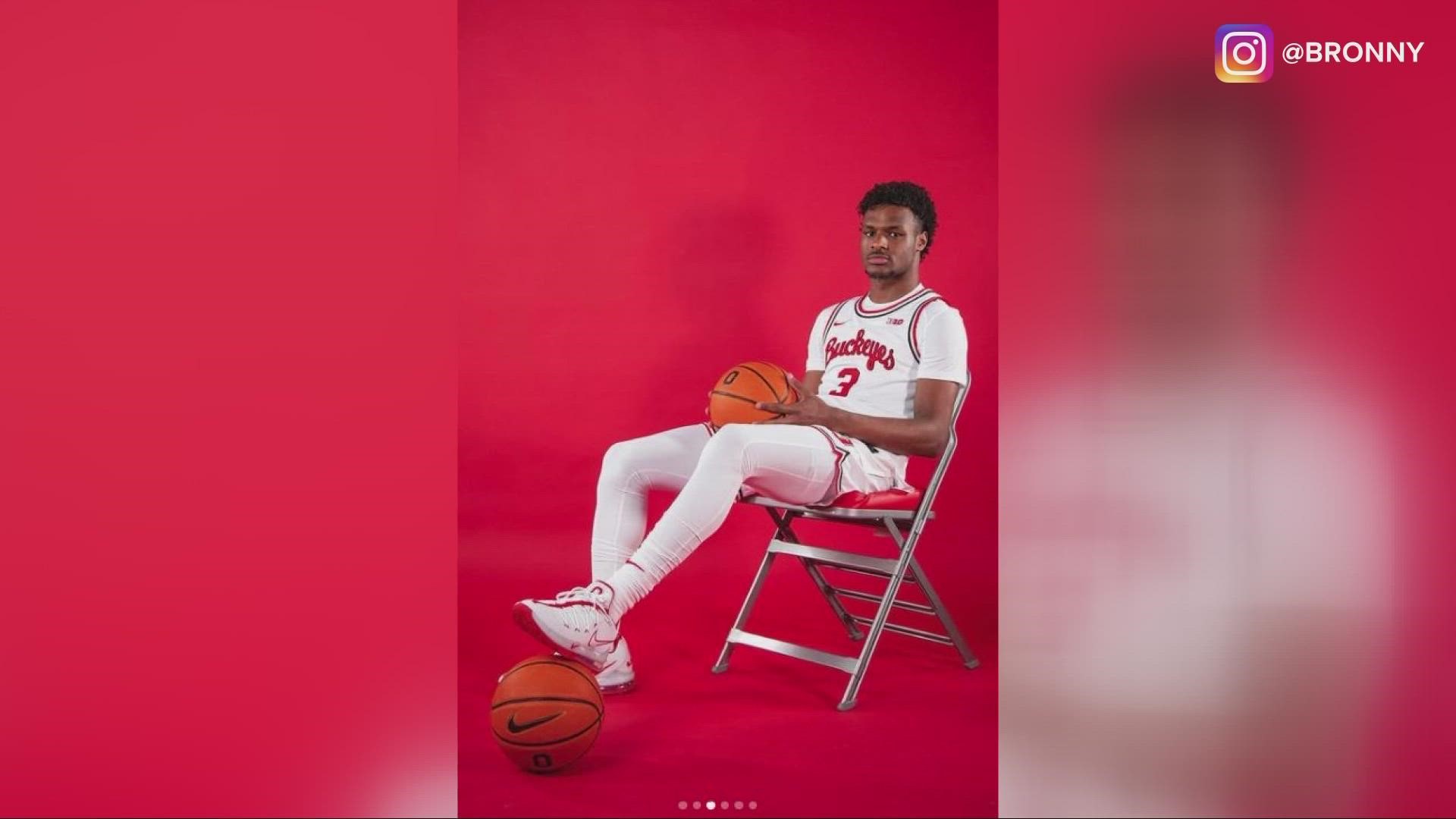 Bronny James Projected As Top 10 Pick In 2024 NBA Draft Wkyc