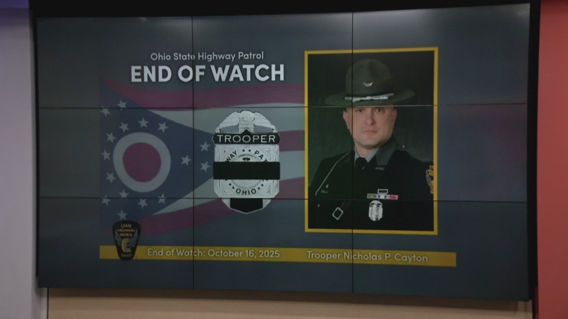 Ohio state trooper killed while assisting disabled vehicle in Mahoning ...