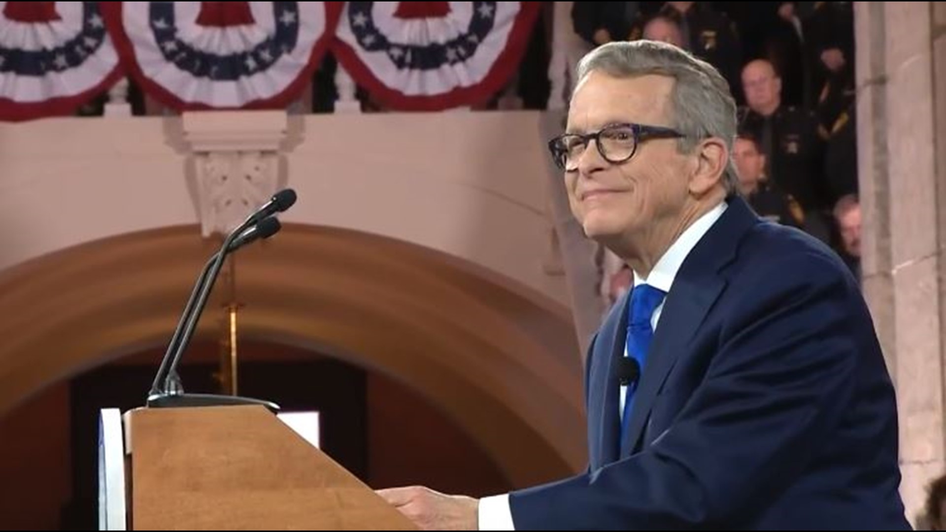 Ohio Gov. Mike DeWine makes it official at Statehouse inauguration ...