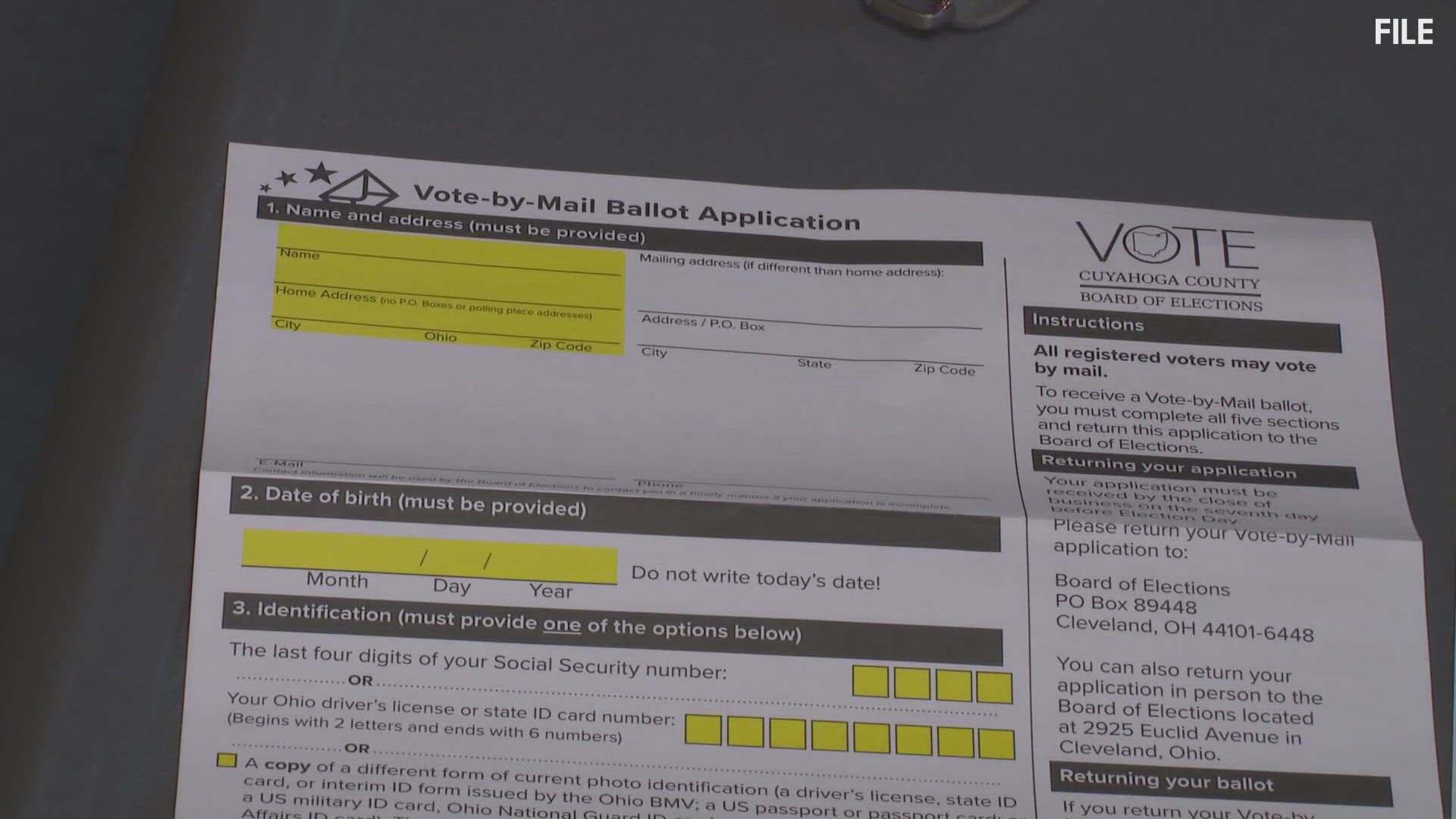 Ohio adds new photo ID requirement for mail voting for 2027 election ...