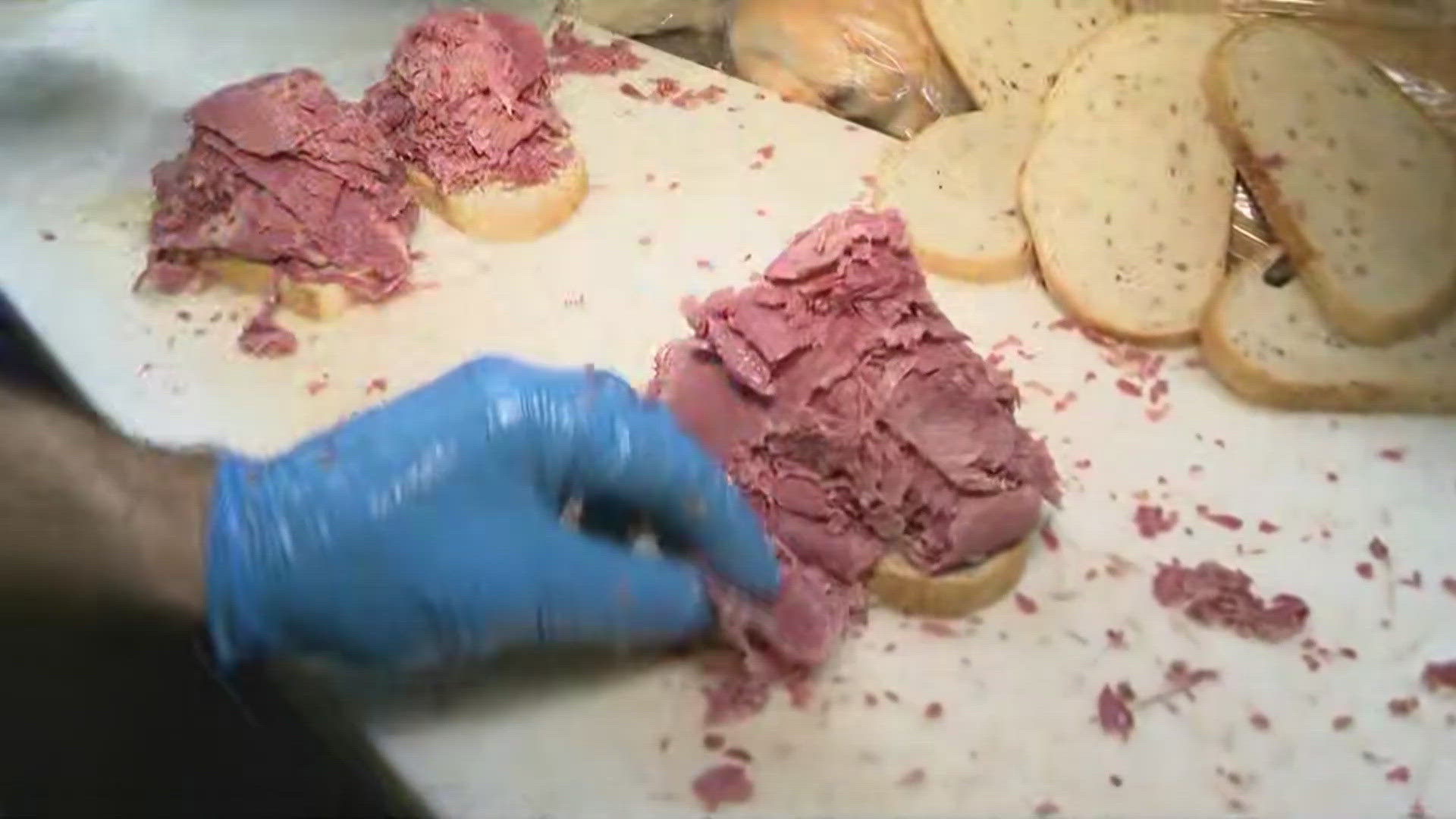 Celebrating St. Patrick's Day in Cleveland with corned beef sandwich at ...